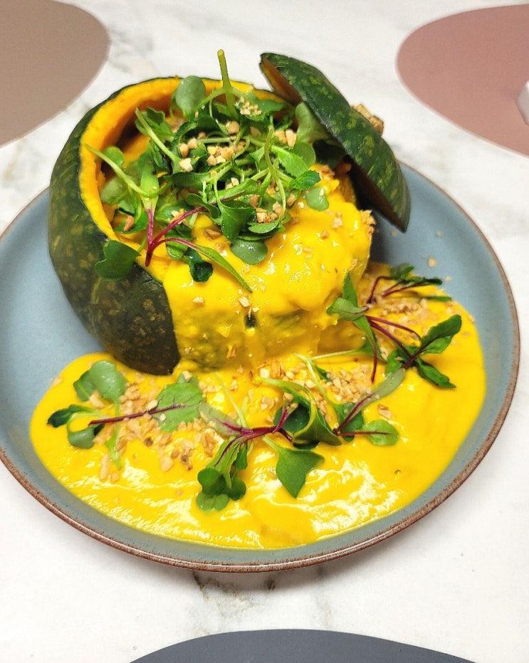 [단호박요리]에그면과 두부면으로 단호박 크림 파스타 만들기 : 네이버 블로그