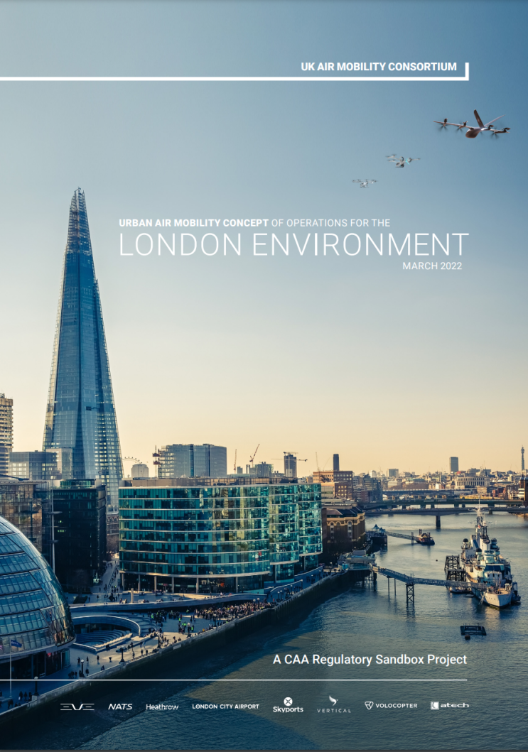 [리뷰] UAM ConOps for the London environment (UK UAM Consortium, 2022 ...