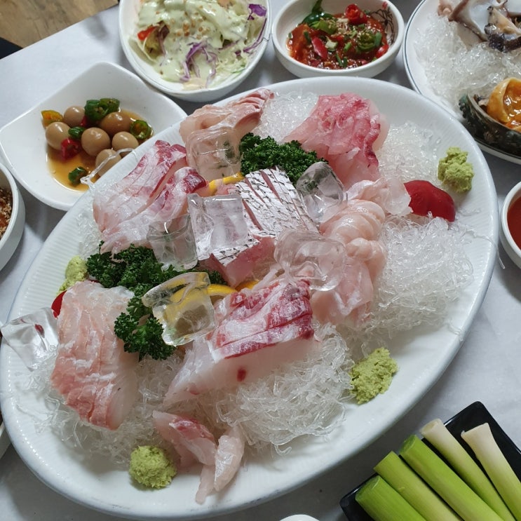 여수 백천 선어 마을에서 정식코스 먹고왔어요 Feat민어전문 네이버 블로그