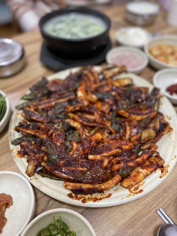 경주 용궁 단골식당 자꾸 생각나는 오징어불고기 현지인 맛집 네이버 블로그
