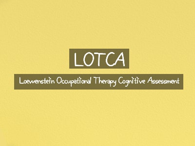 LOTCA (Loewenstein Occupational Therapy Cognitive Assessment) : 네이버 블로그