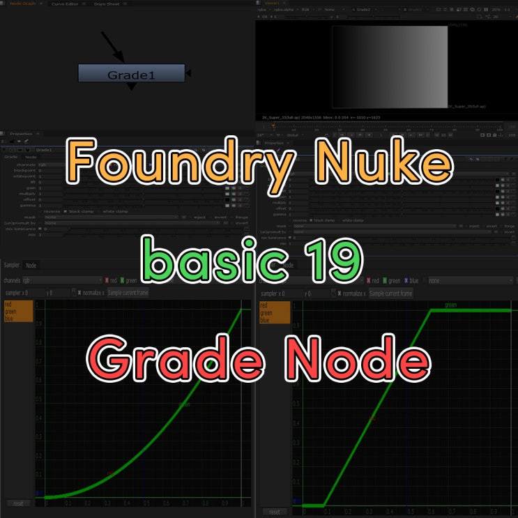 [입문자를 위한 Foundry nuke]19강 Grade Node : 네이버 블로그