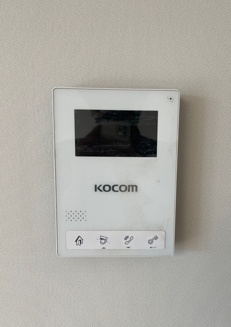 마포구 창전동 신촌태영데시앙아파트 코콤 비디오폰 KCV-434 설치 후기 : 네이버 블로그