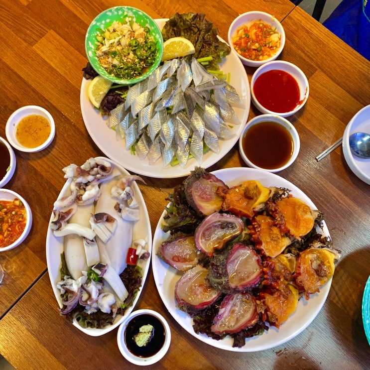 일산 가로수길 맛집 서촌계단집 일산점 갑오징어숙회 학꽁치회 돌멍게꽃멍게 4월 제철해산물 맛보기 네이버 블로그