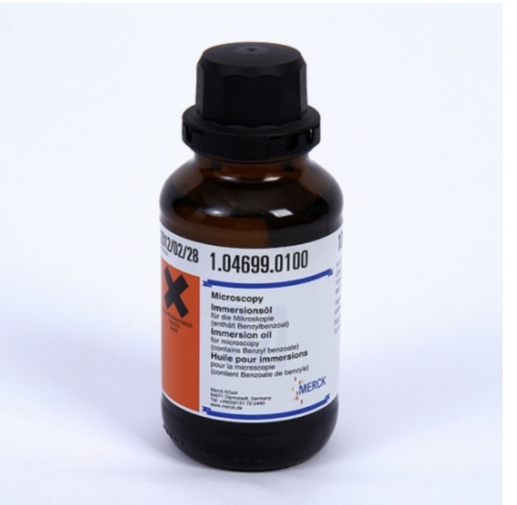 Immersion Oil(이멀전 오일) Merck : 네이버 블로그