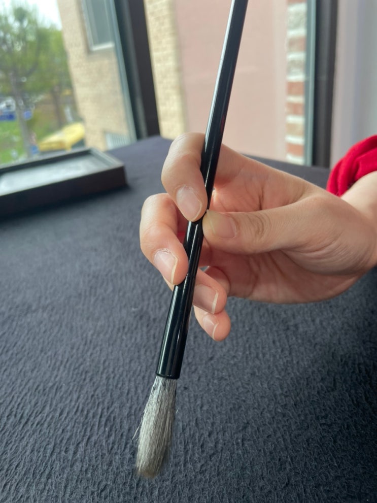 [연습] 캘리그라피 붓잡는법 : 네이버 블로그