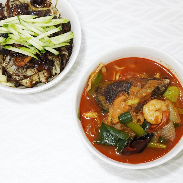 캠핑밀키트 추천 대가방 짜장면 해물짬뽕 밀키트 네이버 블로그