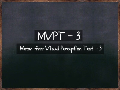 MVPT-3 (Motor-free Visual Perception Test-3) : 네이버 블로그