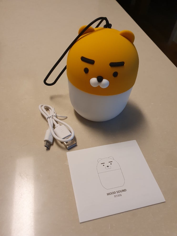 카카오 라이언 무드사운드_블루투스 스피커&무드등 : 네이버 블로그
