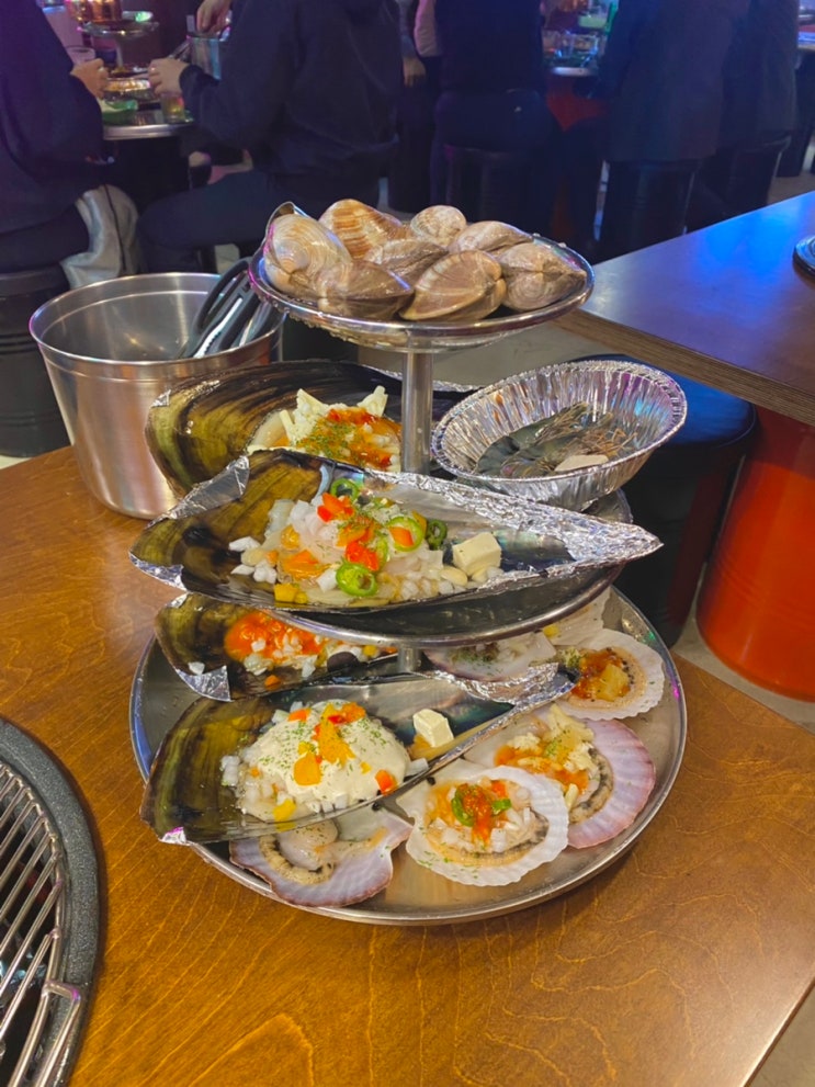 포항 영일대 맛집 포항여행 영일대 데이트코스로 추천하는 조개구이 맛집 삼바리 영일대점 네이버 블로그