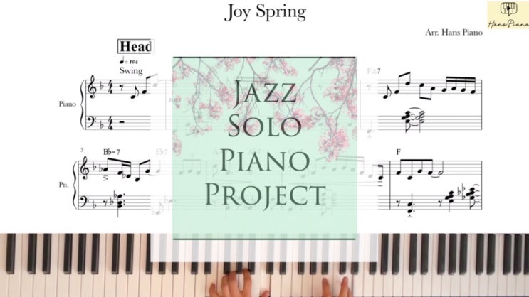 Joy Spring /Jazz Solo Piano/download for free transcription/arr.Hans ...