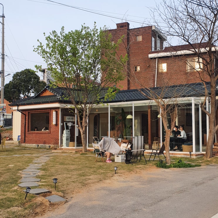 평택 팽성 카페 추천 안정리커피 트렌디한 한옥느낌의 고즈넉한 공간 네이버 블로그