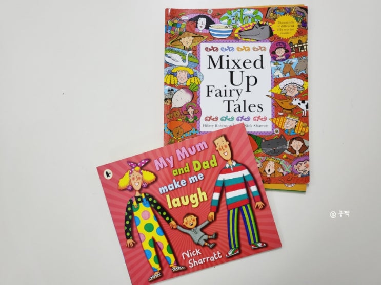 닉 샤렛 추천 도서 ｜Mixed up fairy tales, My mum and dad make me laugh & 7살 책 ...