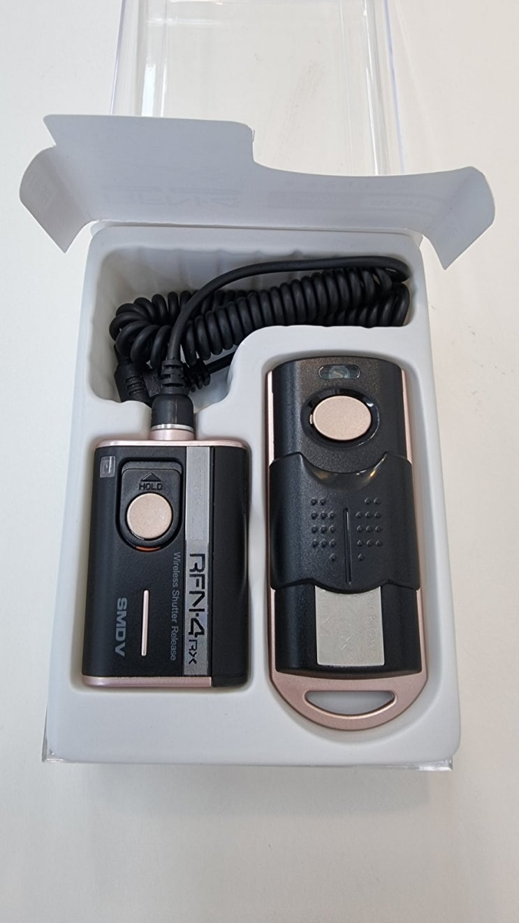 캐논6D MARK2 유무선 릴리즈 SMDV RFN-4 RF911 언박싱 : 네이버 블로그