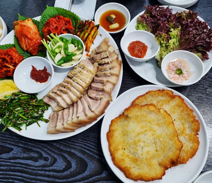 강남 청류벽 들기름 막국수와 보쌈 감자전까지 강남 찐맛집 네이버 블로그
