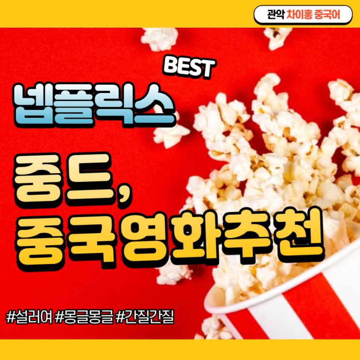 관악구 동작구 금천구 차이홍중국어 학원 넷플릭스 중드 Or 중국 영화 추천 치아문난난적시광 삼생삼세십리도화 나의