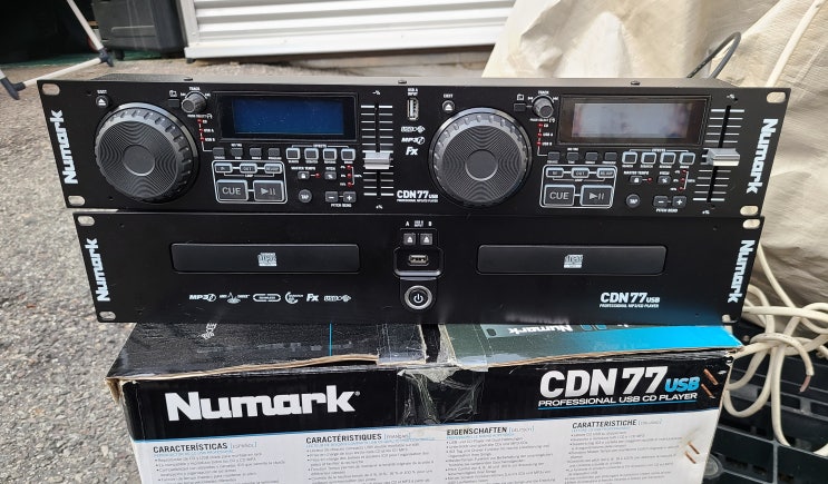 Numark CDN77 CD USB 프로용 플레이어 : 네이버 블로그