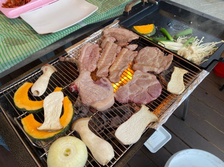 홍성 내포맛집 용봉산 스타바베큐 감성캠핑 네이버 블로그