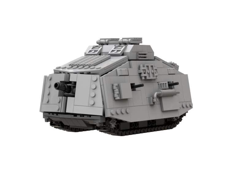 A7v 독일제국 최초의 전차/탱크 레고 밀리터리moc : 네이버 블로그