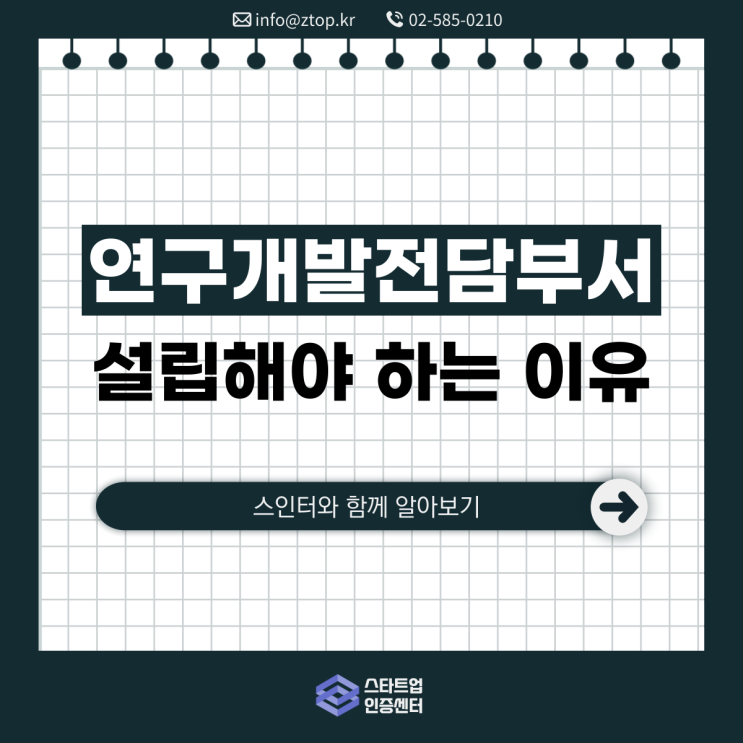 연구개발전담부서를 설립해야 하는 이유 네이버 블로그