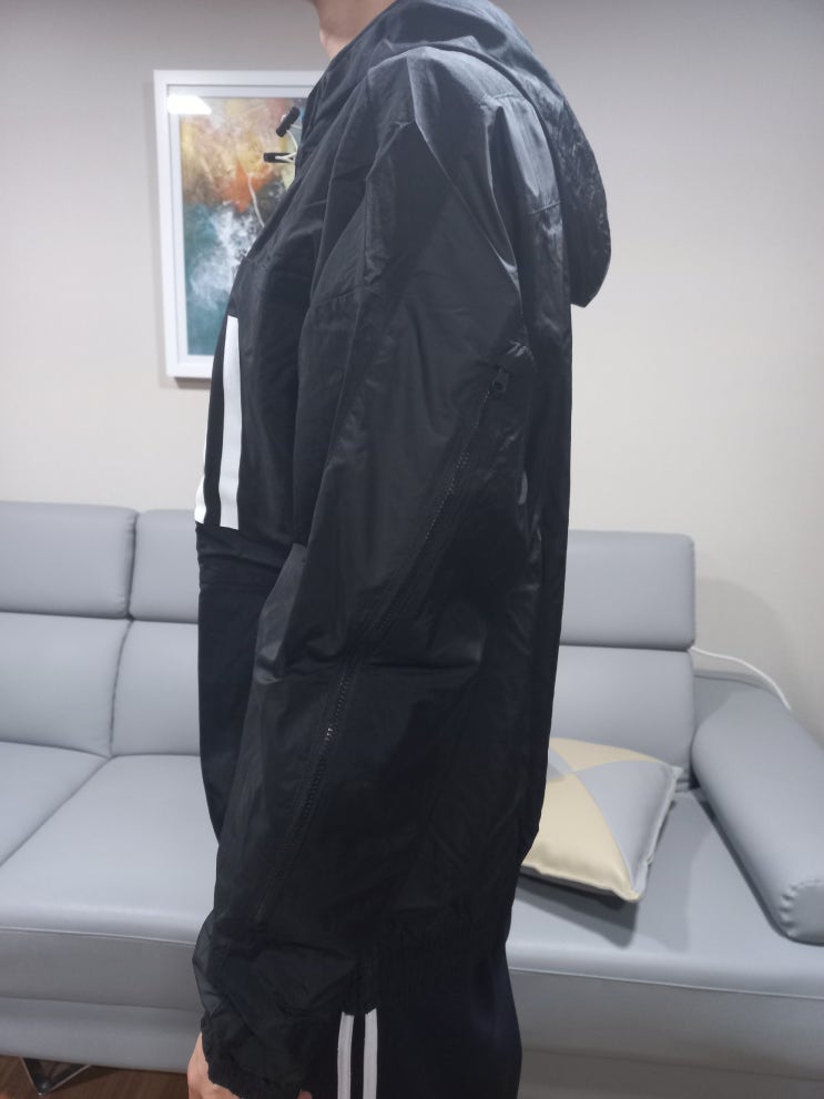 아디다스 바람막이 자켓-M WND 마더 GT9769 개봉과 착용후기 : 네이버 블로그