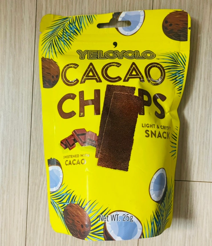 yeloyolo cacao chips 올리브영 간식 추천 : 네이버 블로그