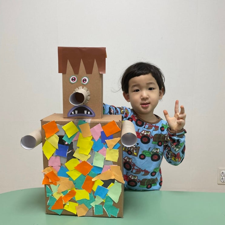책육아 34개월 아기 2022년 3월 독서리스트 And 도서 연계 독후활동 미술활동로봇만들기 색깔놀이 네이버 블로그