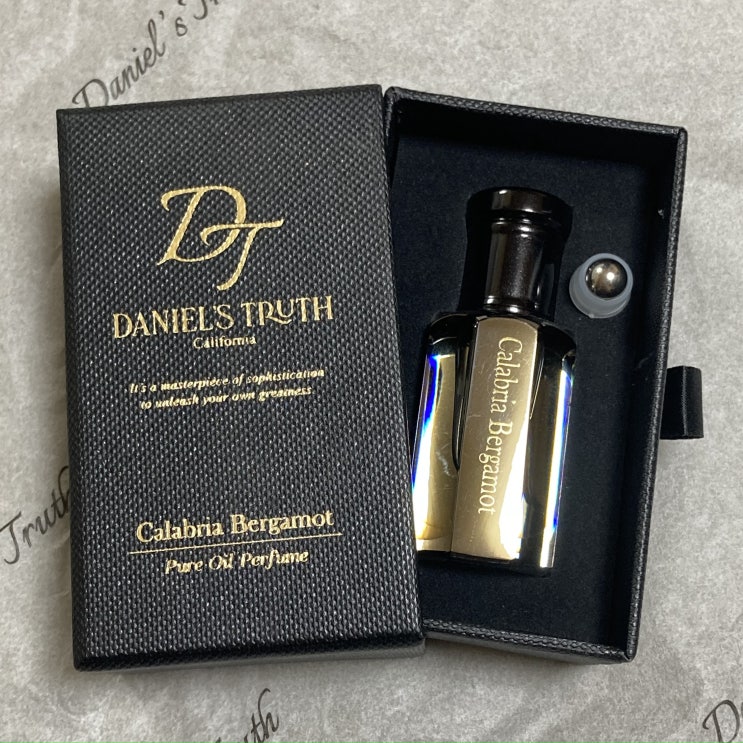 다니엘트루스 퓨어 오일 퍼퓸 밤쉘 & 칼라브리아 버가못(DANIEL'S TRUTH Pure Oil Perfume ...
