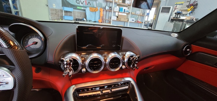 벤츠 GTs 안드로이드 네비게이션 M2C 200a 장착으로 티맵 사용! : 네이버 블로그