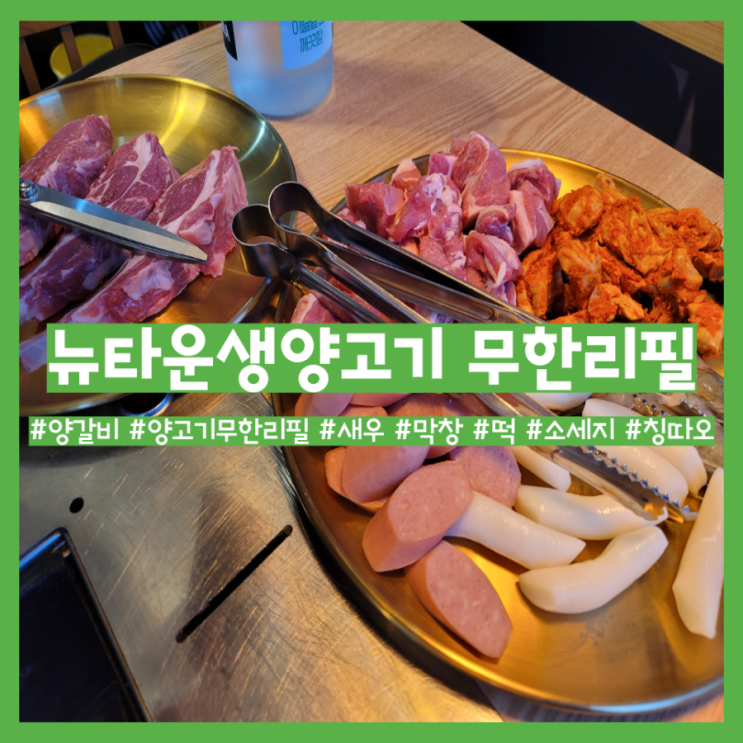 황학동 맛집 양고기 무한리필 뉴타운생양고기 네이버 블로그