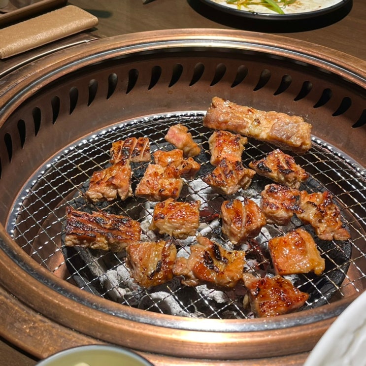 부모님 모시고 외식하기 좋은 돼지갈비 맛집 강릉 다해마을 네이버 블로그