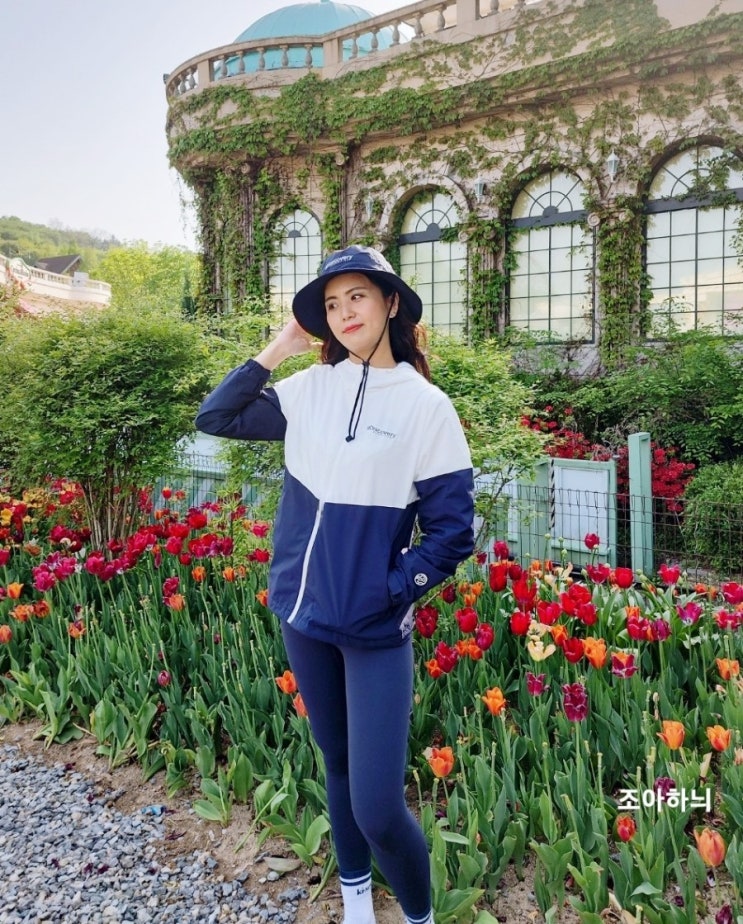 여성 바람막이 자켓 디스커버리 바람막이 윈드레이저 햇 코디 스포티해 네이버 블로그