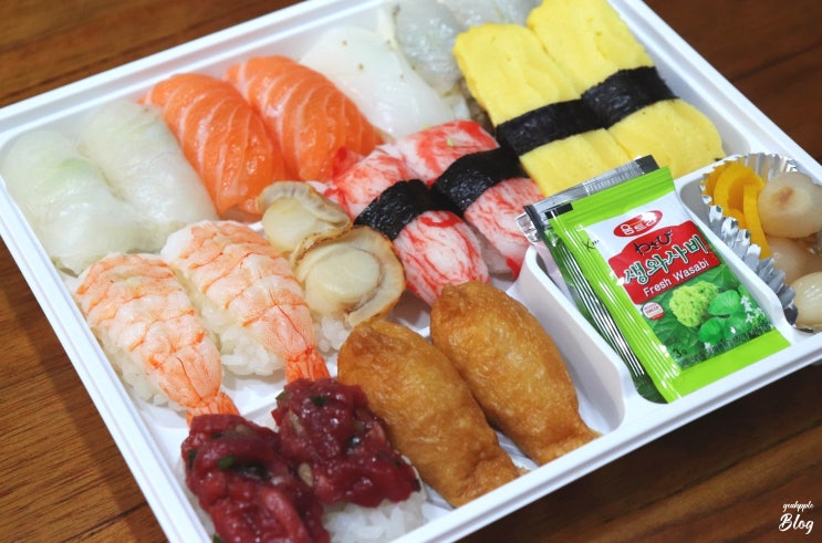 수지구청역 맛집 김호권의청년어부 가성비 초밥 포장 배달 네이버 블로그