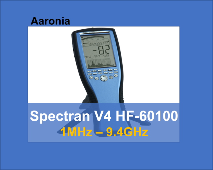 Spectran V4 HF-60100 (1MHz - 9.4GHz) 휴대용 스펙트럼 분석기 : 네이버 블로그