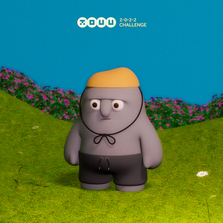 [#4] 챌린지 썸네일 만들기 드디어 마무리(feat. Blender Guru 'Poliigon Uber Mapping ...