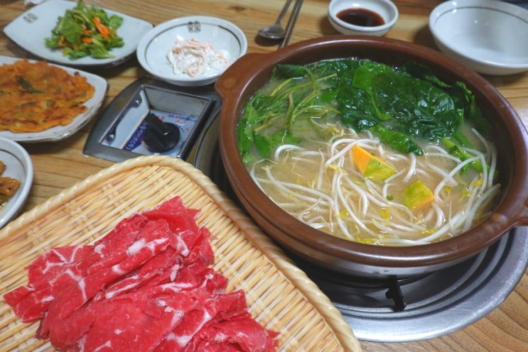 마산 양덕동 맛집 추천 알찬 구성과 가성비 좋은 가격 우리한우된장샤브샤브 네이버 블로그