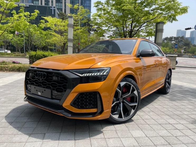 RS Q8 / Dragon Orange / Black Seat : 네이버 블로그