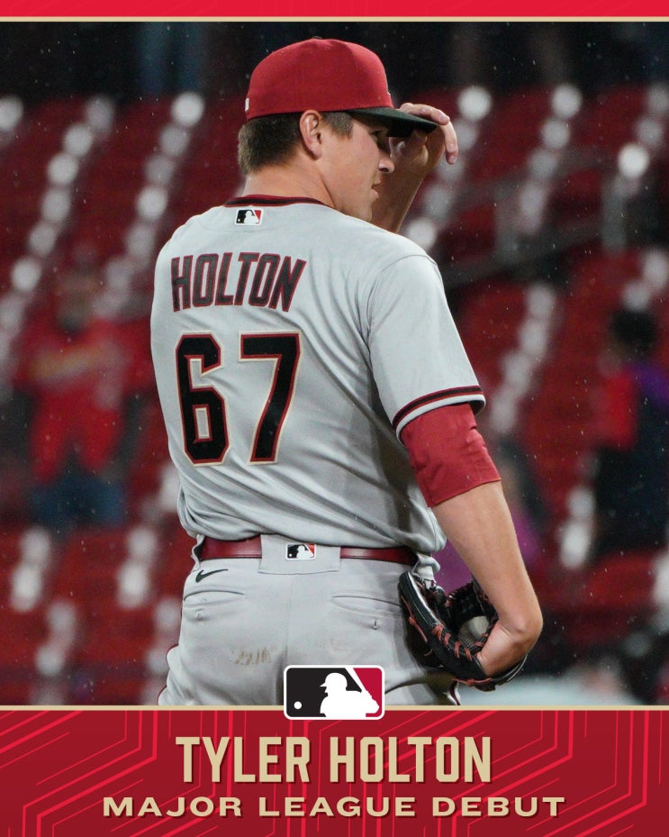 애리조나 다이아몬드백스의 타일러 홀튼 (Tyler Holton)에 대해서 알아보자 : 네이버 블로그