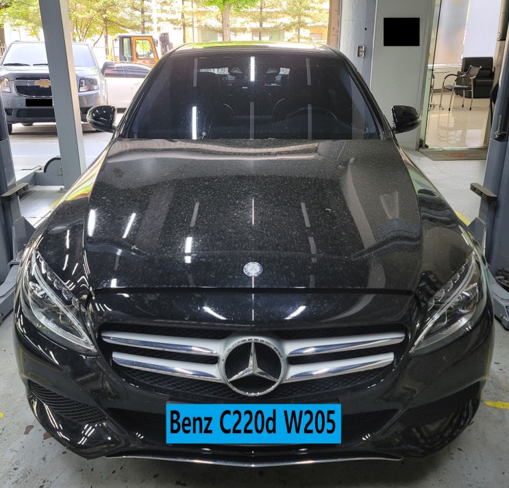 벤츠 C220d (W205) DPF 클리닝 작업 (대전 수입차 정비) : 네이버 블로그