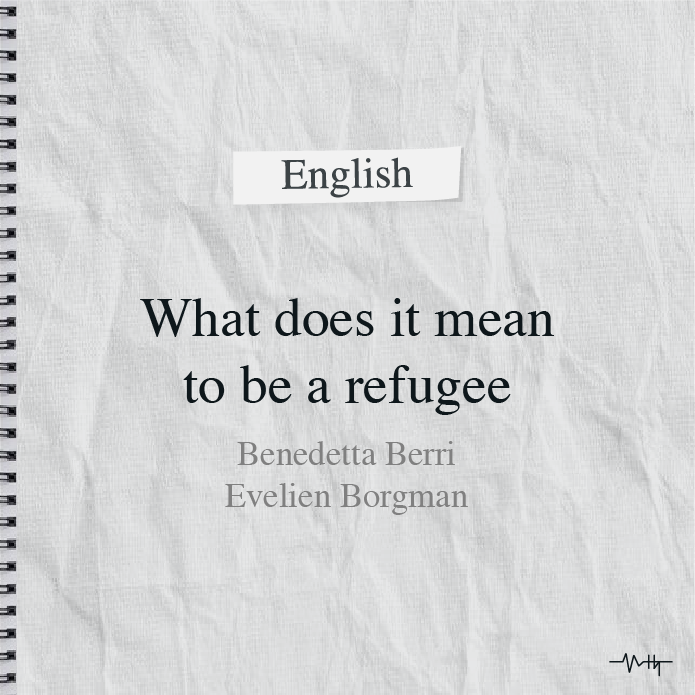 [English] What does it mean to be a refugee : 네이버 블로그