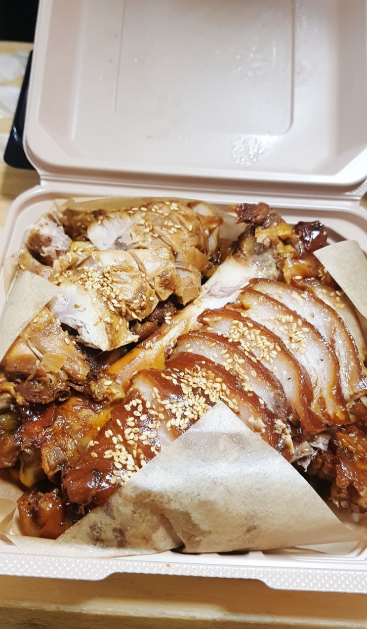 강동 맛집으로 소문난 족발집 배달 후기 네이버 블로그