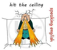 열폭하다 영어로 열받다 영어로 hit the ceiling : 네이버 블로그