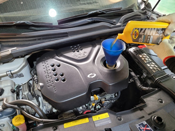 SM6 가솔린 펜조일 울트라플래티늄 5W30 5L 엔진오일 교환 + 퍼펙트 엔진 오일샤워 + 엔진룸 크리닝 + 실내 크리닝 ...