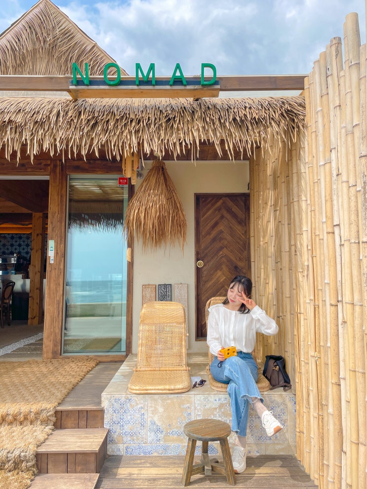 고성 바다뷰 카페 노메드 : 네이버 블로그