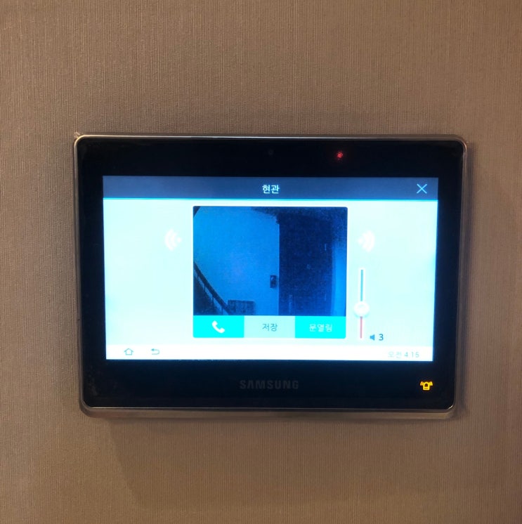 서초구 상지리츠빌서초3차 삼성 월패드 SHP-HB700, 새로닉스 주방TV STV-1040 설치 후기 : 네이버 블로그
