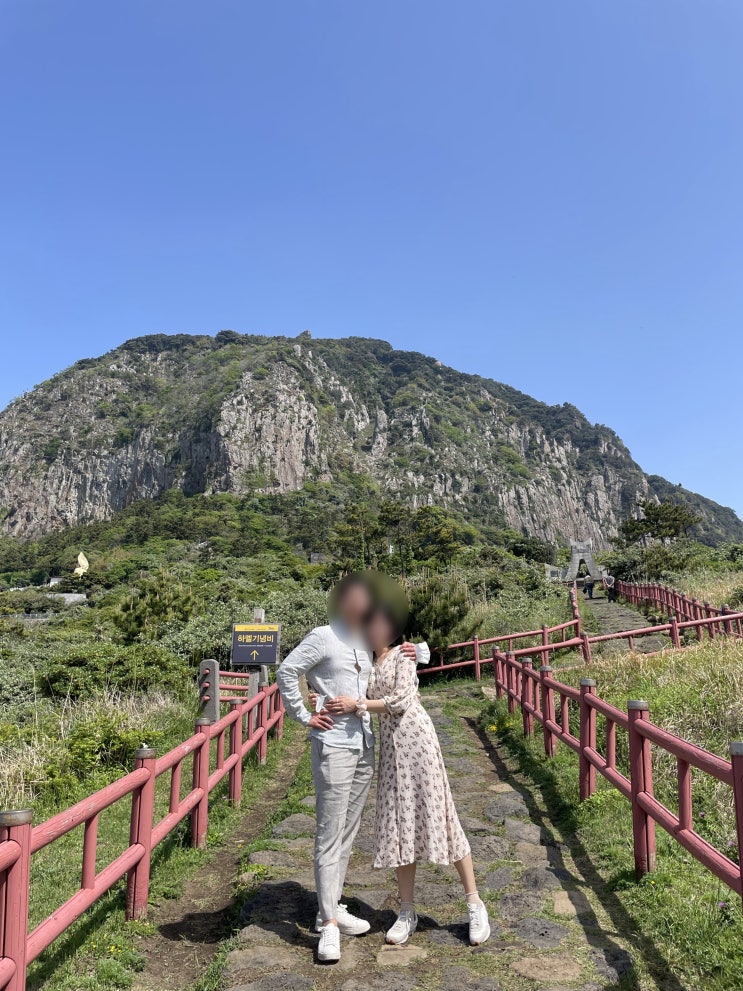 제주도 가족여행 2일차 제주 신화월드 서머셋 용머리해안 산방산 인스밀 송악산둘레길 고등어회 미영이네 상효원