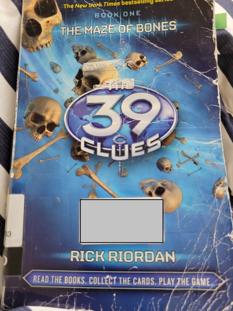 #18 영어원서읽기 The Maze of Bones ( The 39 Clues 1권) #AR4 점대 #39클루스#릭 라이어던 ...
