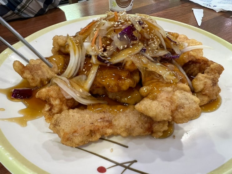 진주식당후기 대동반점평거동식당 진주중국집 탕수육맛집신규오픈이벤트 네이버 블로그