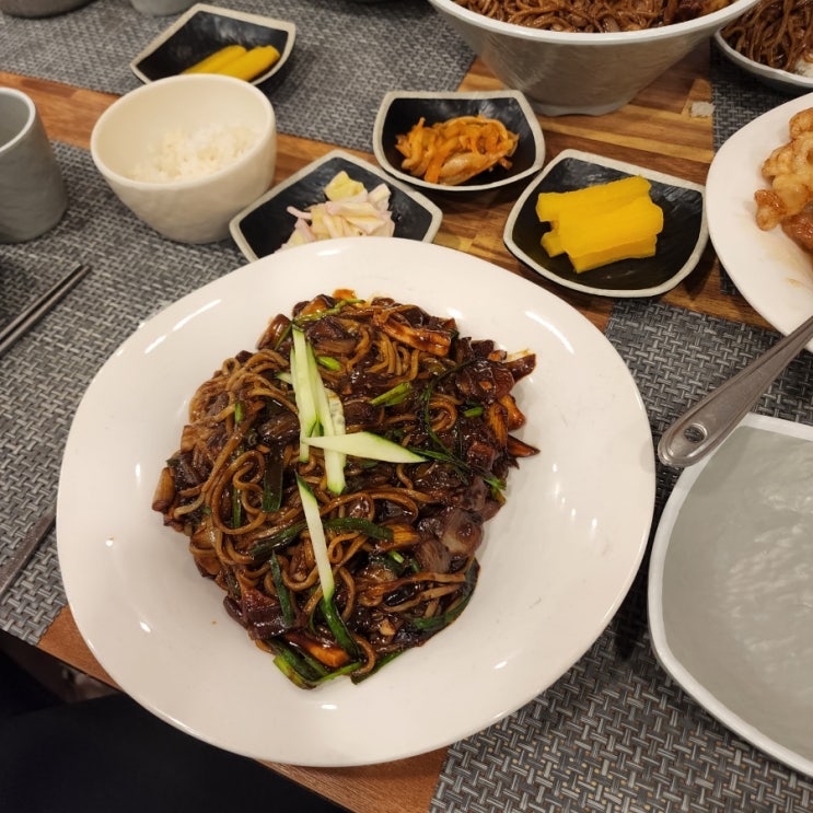 시흥 장현 중국집 가온 자장면 탕수육 시켜봄 : 네이버 블로그