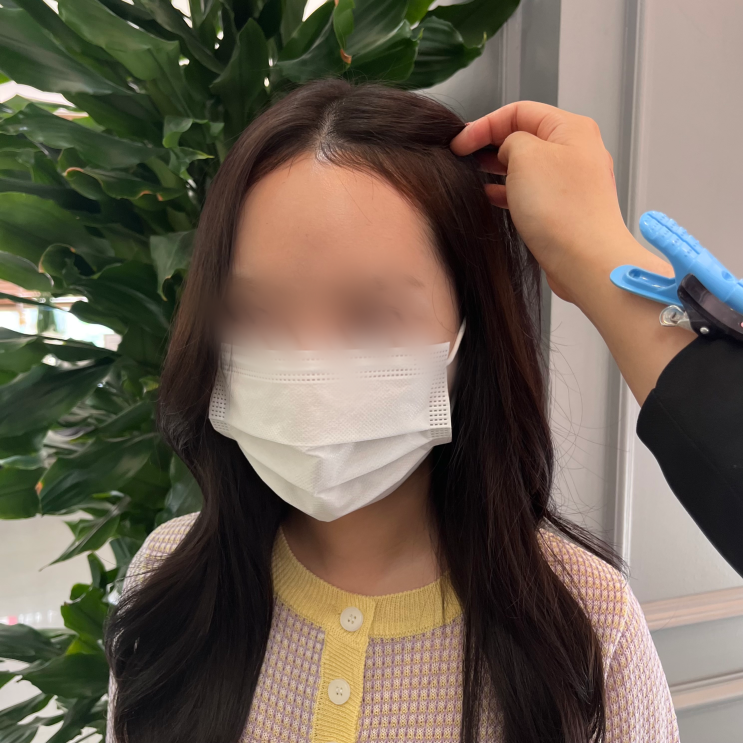 잔머리 펌애교 머리빌드 펌세팅 펌레이어드 펌레이어드클리닉시세이도 클리닉수유 미용실수유역 미용실머리 추천아리쌤